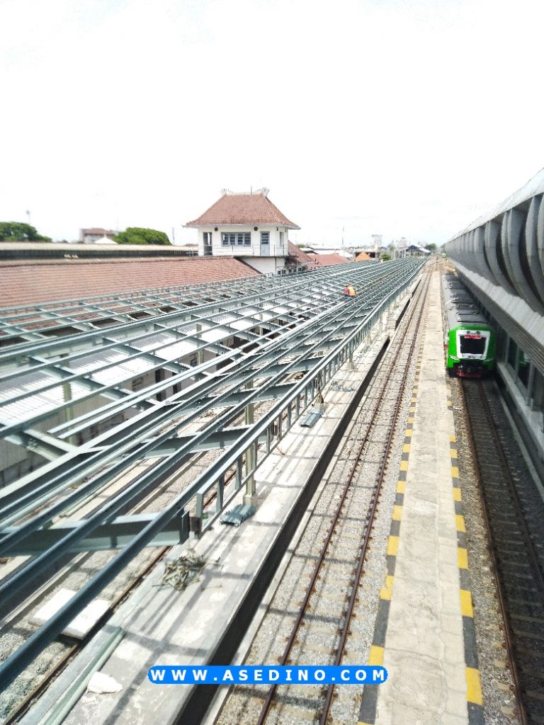 Proyek Peron Tinggi Peron Utara Stasiun Solo Balapan - ASEDINO