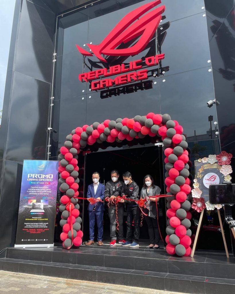 Desain Keren ROG Store PIK Jakarta Terbesar di Indonesia - ASEDINO