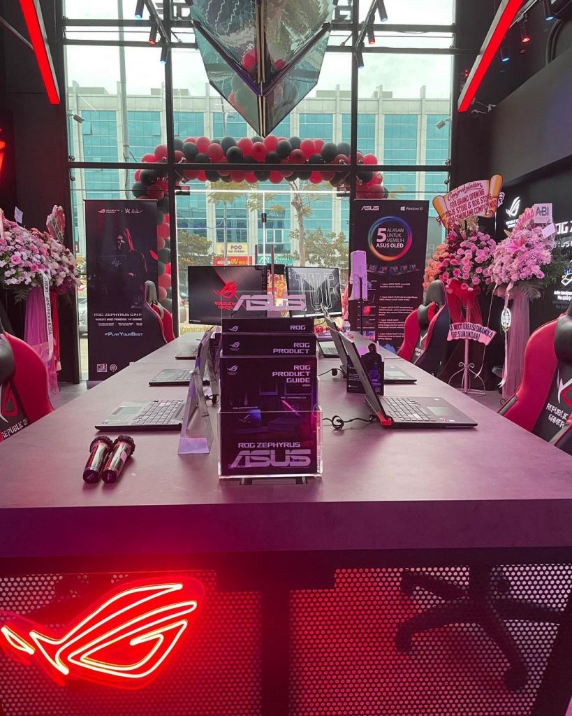 Desain Keren ROG Store PIK Jakarta Terbesar di Indonesia - ASEDINO
