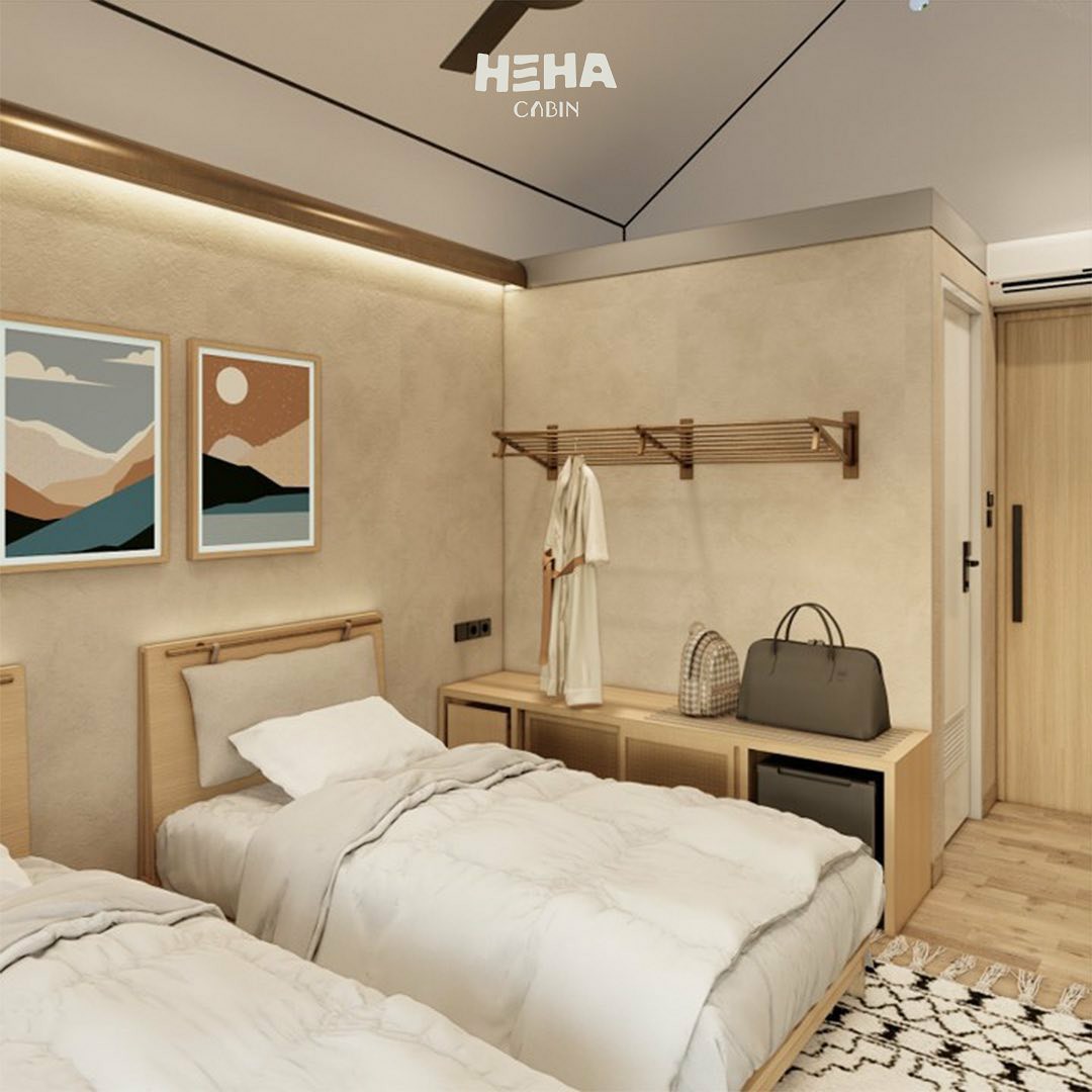 Desain Heha Cabin Penginapan Bernuansa Pantai di Jogja - ASEDINO